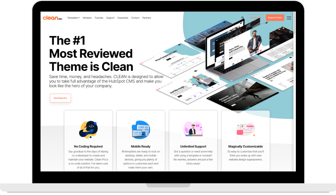CLEAN Pro Theme by Helpful Hero | Vested Marketing
